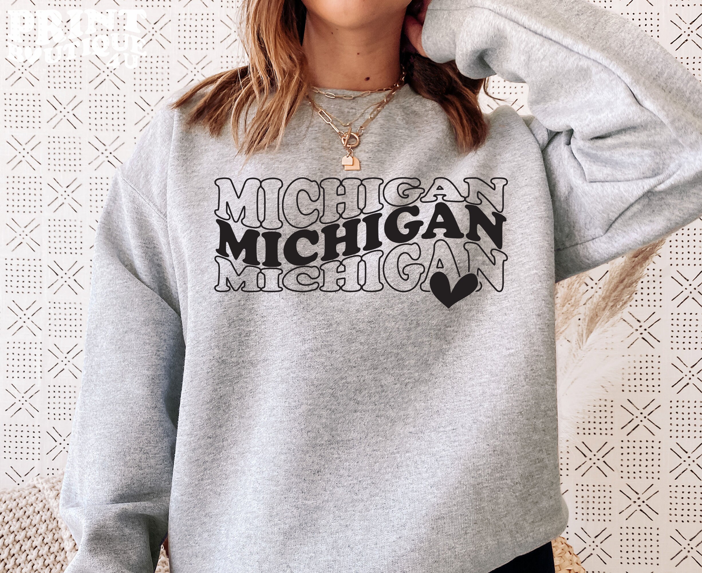 Michigan SVG PNG PDF, Love Michigan Svg, Michigan Shirt Svg, Shirt ...