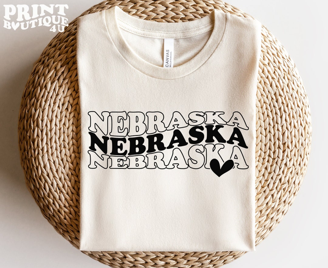 Nebraska SVG PNG PDF, Love Nebraska Svg, Nebraska Shirt Svg, Shirt ...