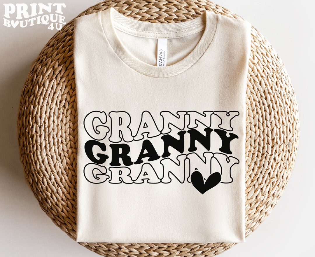 Granny SVG File Instant Download, Granny Cut File for Cricut, Granny ...
