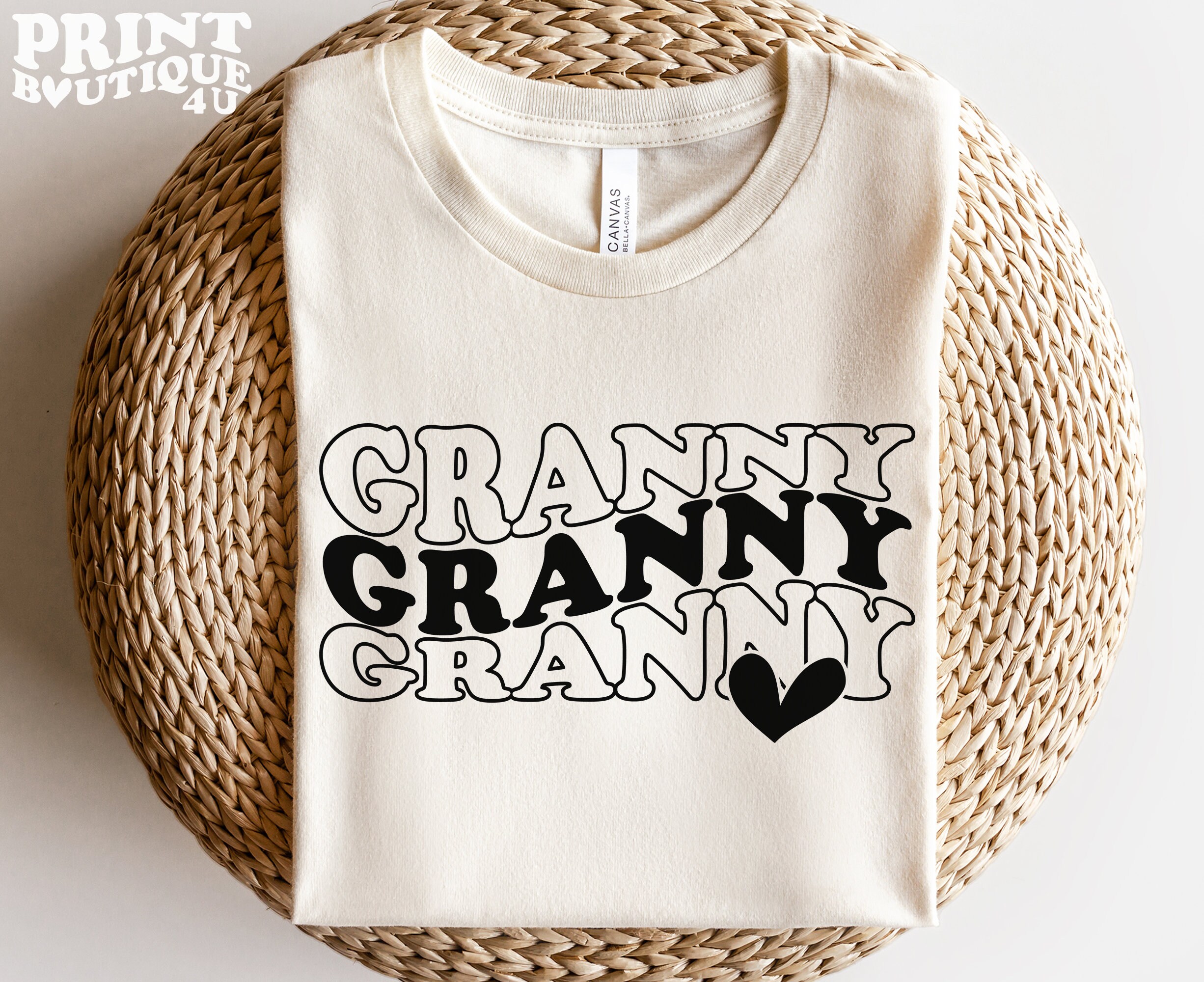 Granny SVG File Instant Download, Granny Cut File for Cricut, Granny ...