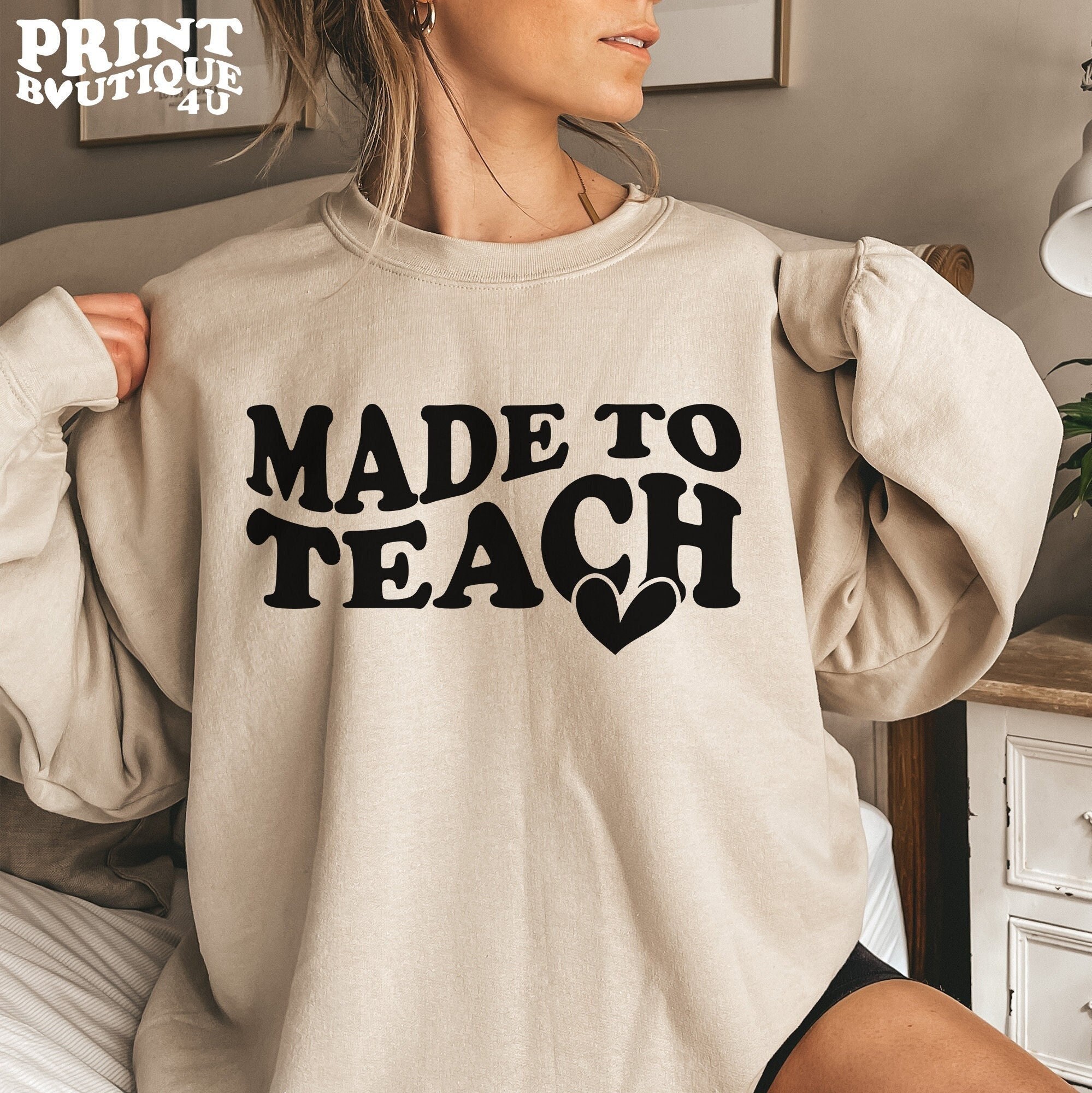 Teacher SVG PNG PDF Made to Teach Svg Shirt Svg Teacher - Etsy