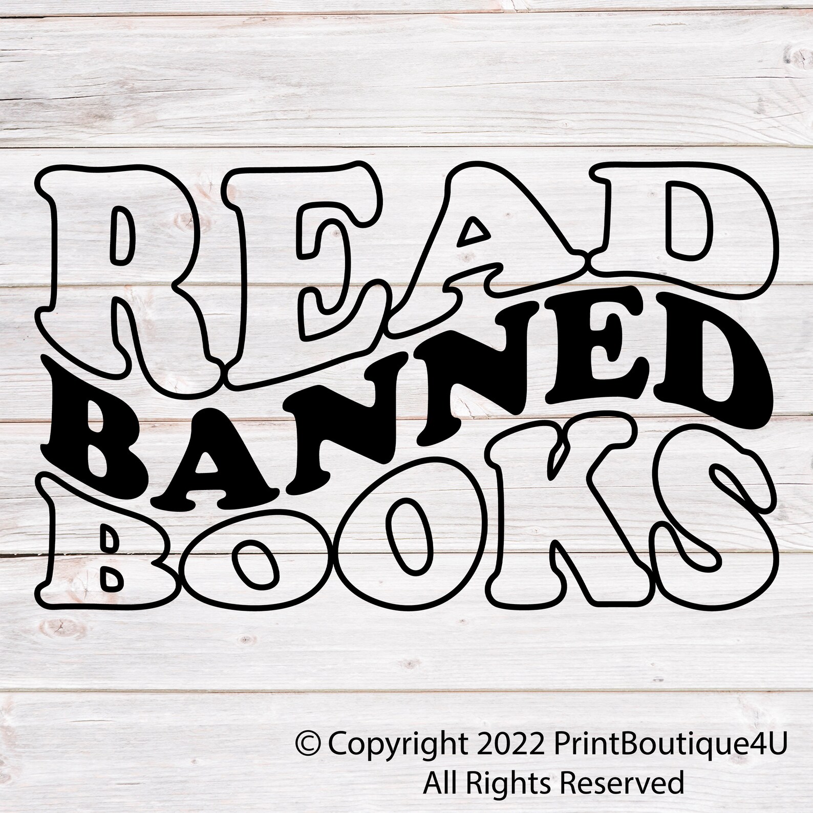 Read Banned Books SVG PNG PDF Book Lover Svg Banned Books - Etsy