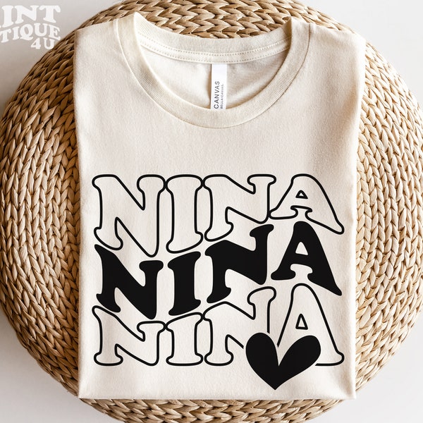 Nina Svg - Etsy