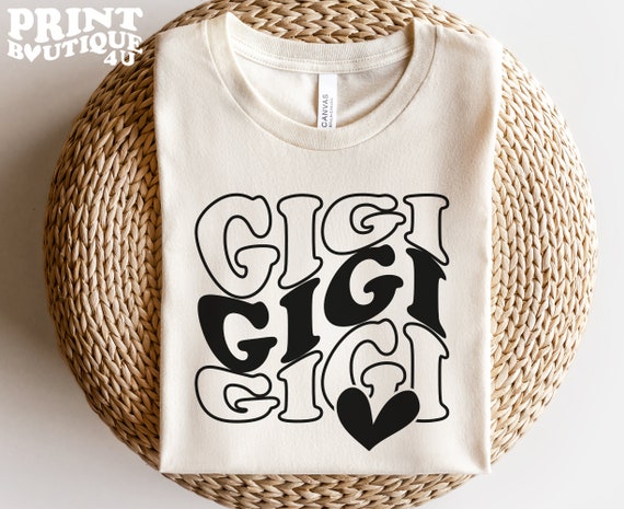 Gigi SVG File Instant Download Gigi Cut File for Cricut Gigi - Etsy