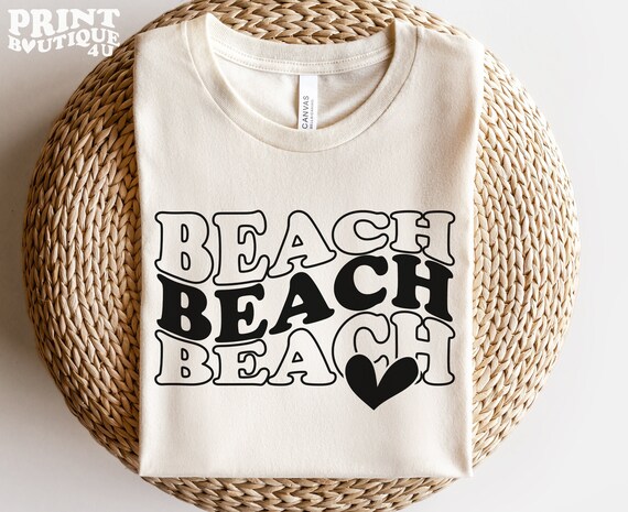 Beach SVG File Instant Download Beach Cut File for Cricut - Etsy