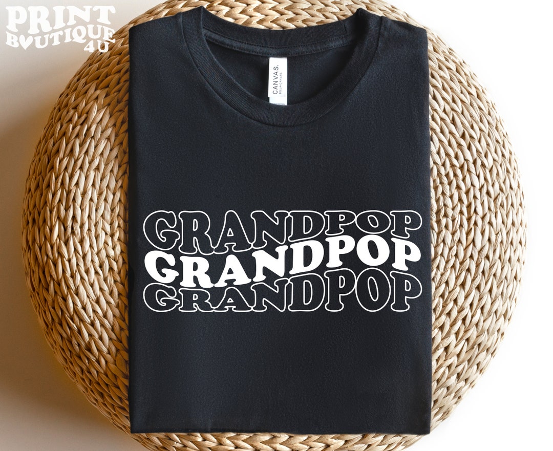 Grandpop SVG PNG PDF, Grandpa Cut File for Cricut, Best Grandpa Ever ...