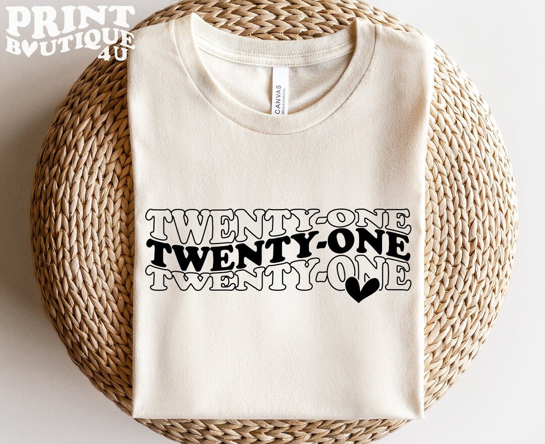 21 SVG, 21th Birthday Shirt SVG PNG, Twenty-one Svg, Hello 21 Svg ...