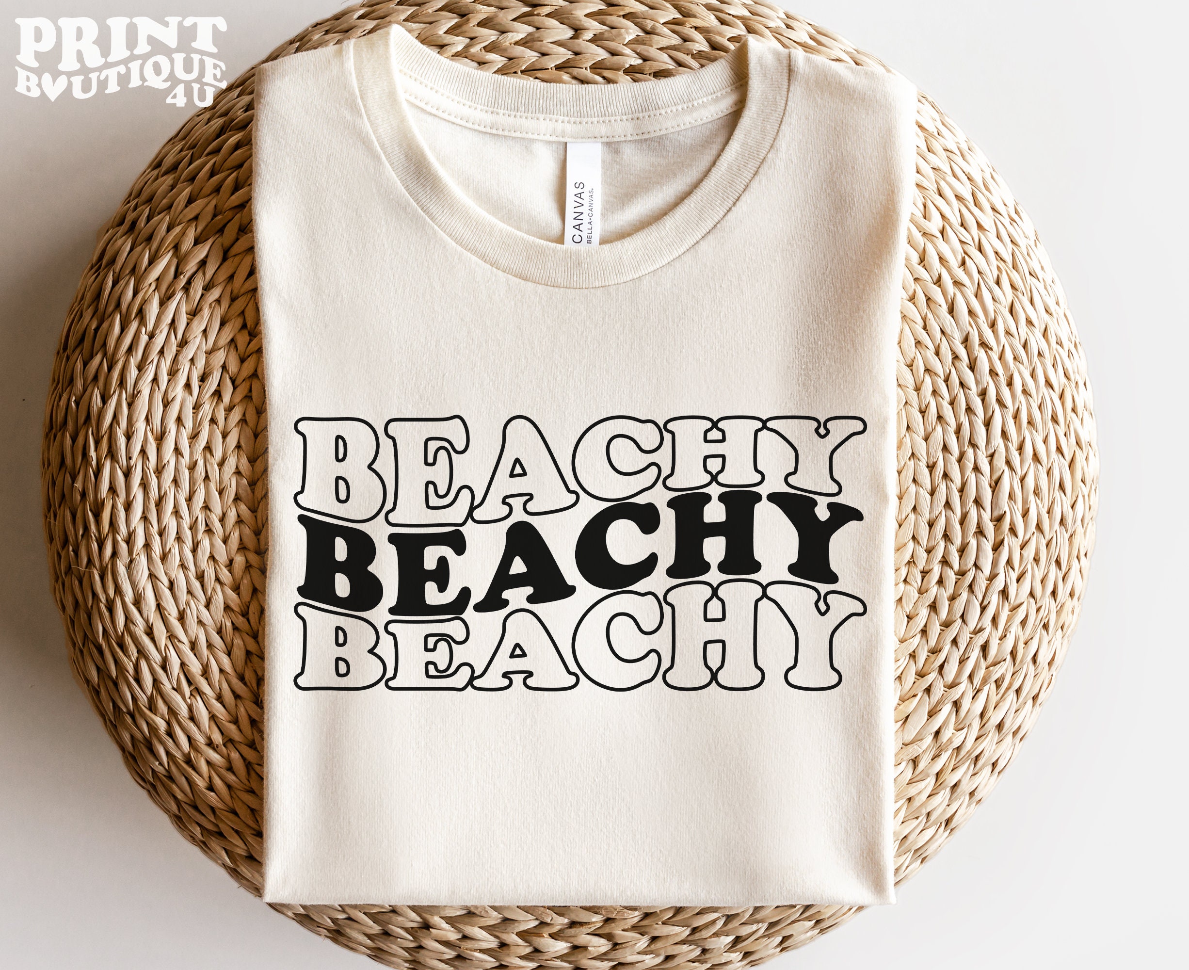 Beachy SVG File Instant Download Beachy Cut File for Cricut - Etsy