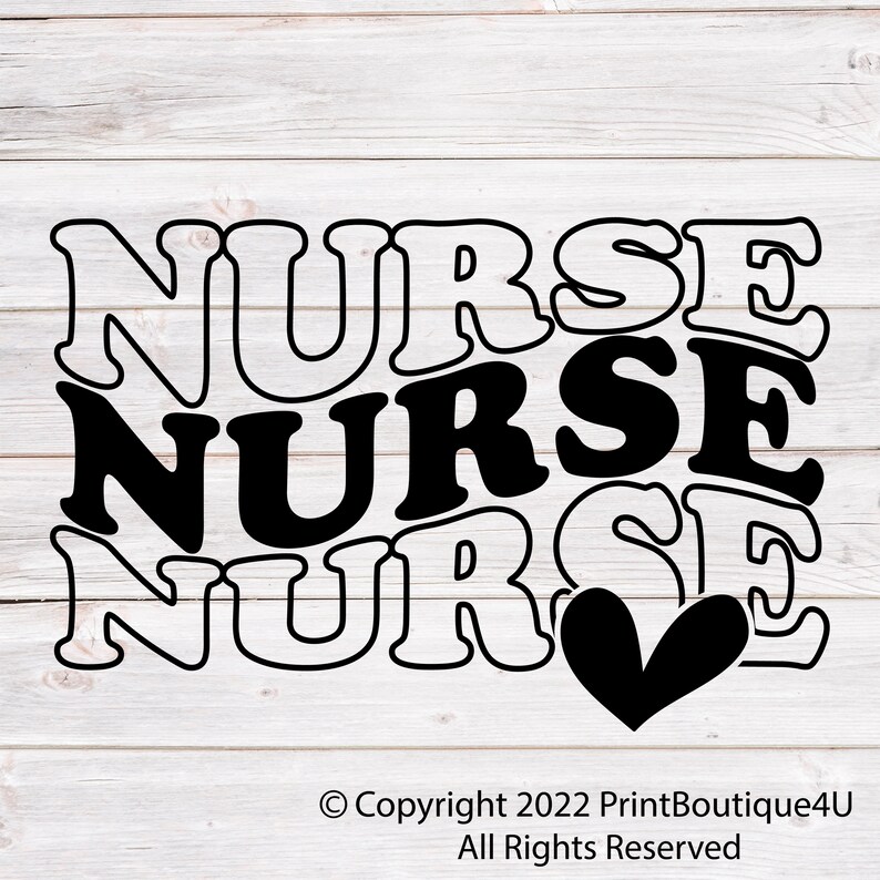 Nurse SVG File Instant Download Nurse Cut File for Cricut - Etsy