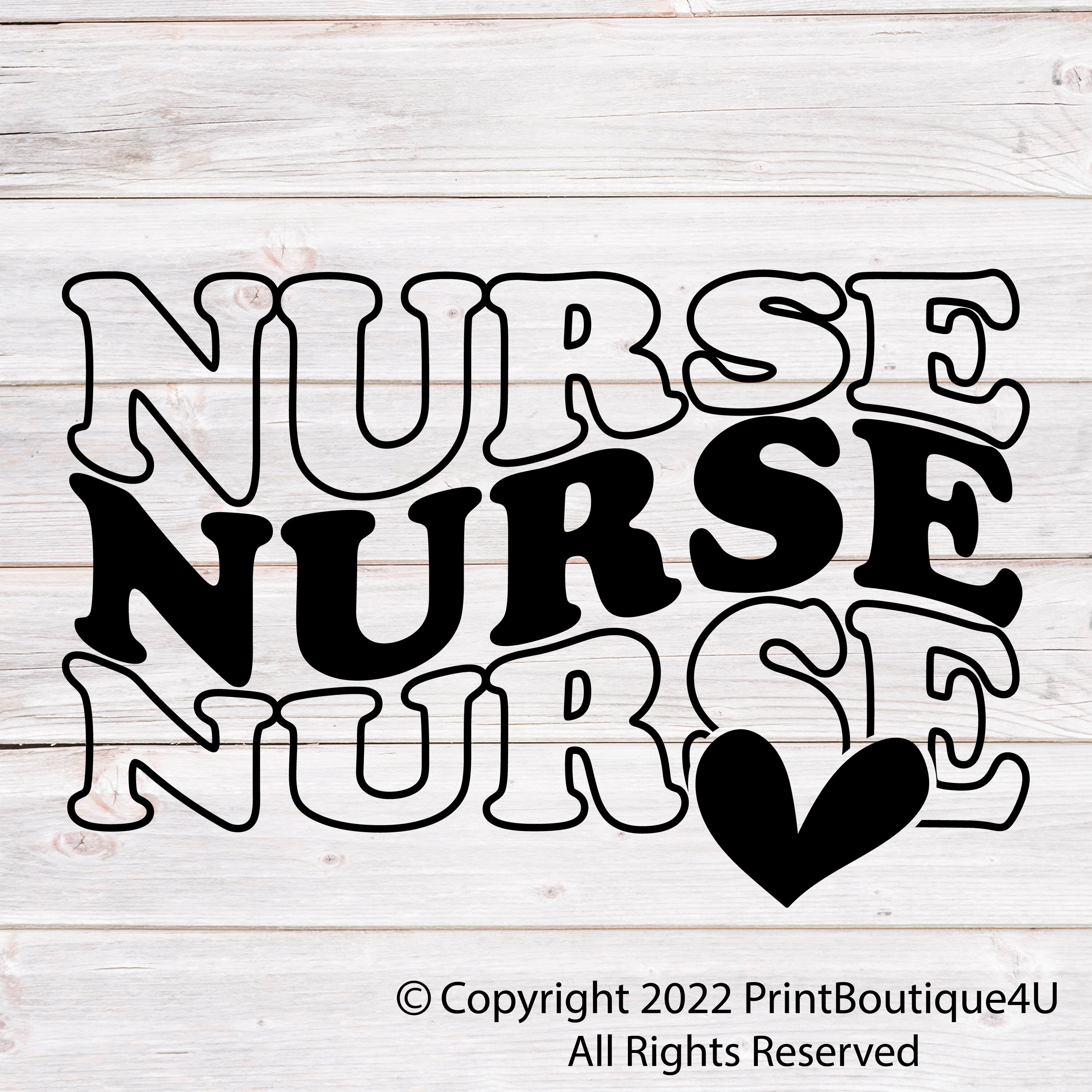 Nurse SVG File Instant Download Nurse Cut File for Cricut - Etsy