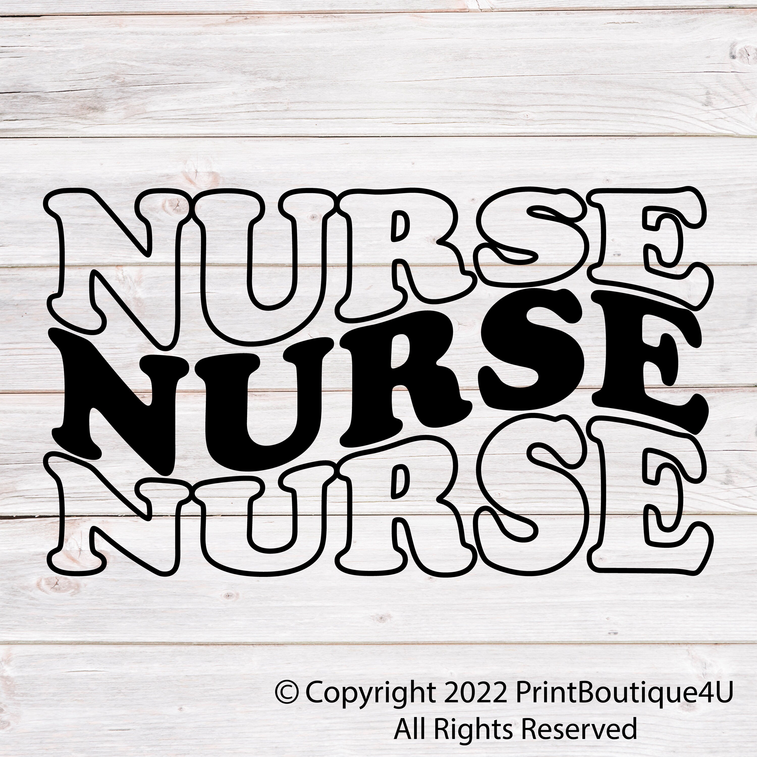 Nurse SVG File Instant Download Nurse Cut File for Cricut - Etsy
