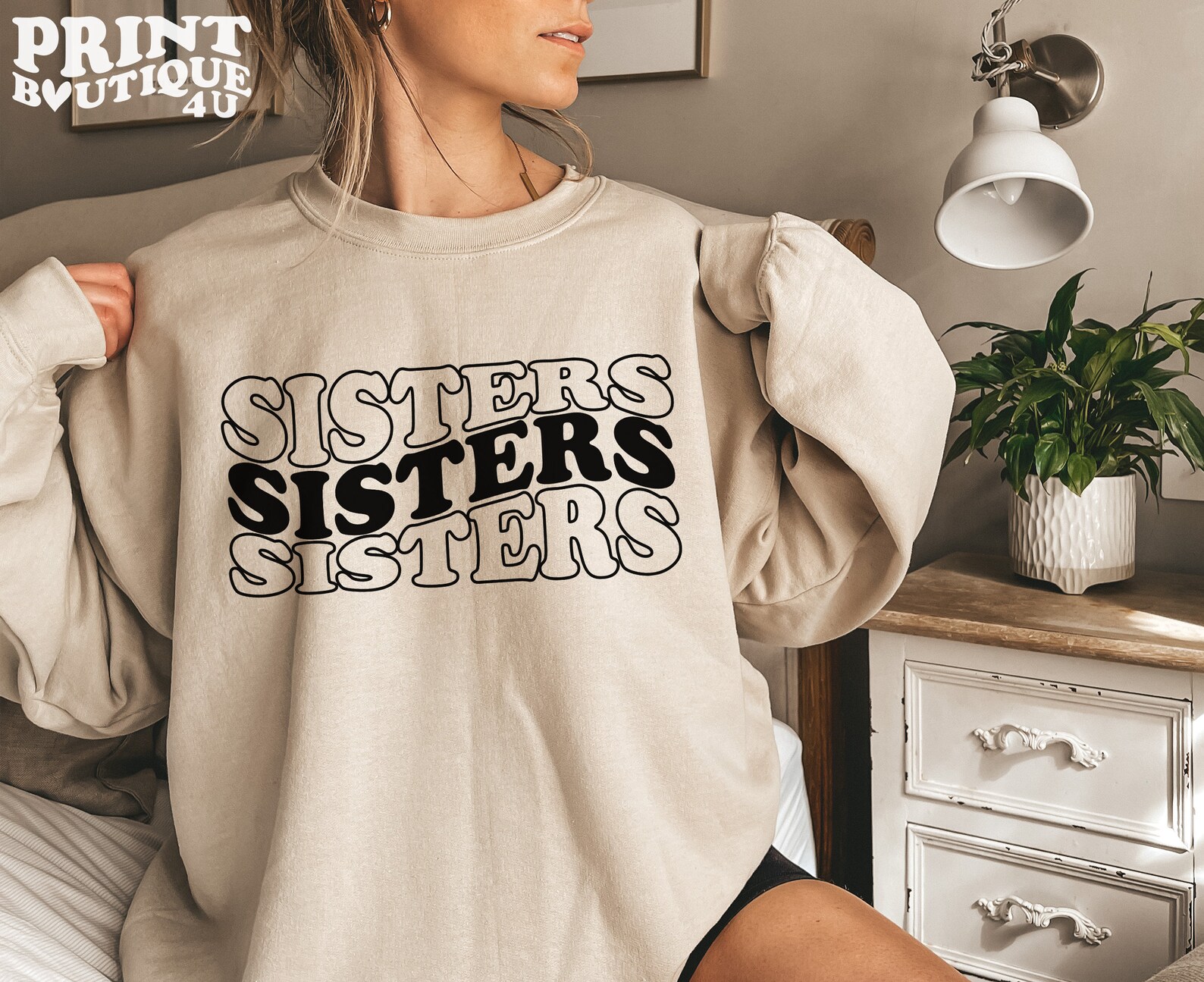 Sisters SVG File Instant Download Sisters Cut File for - Etsy