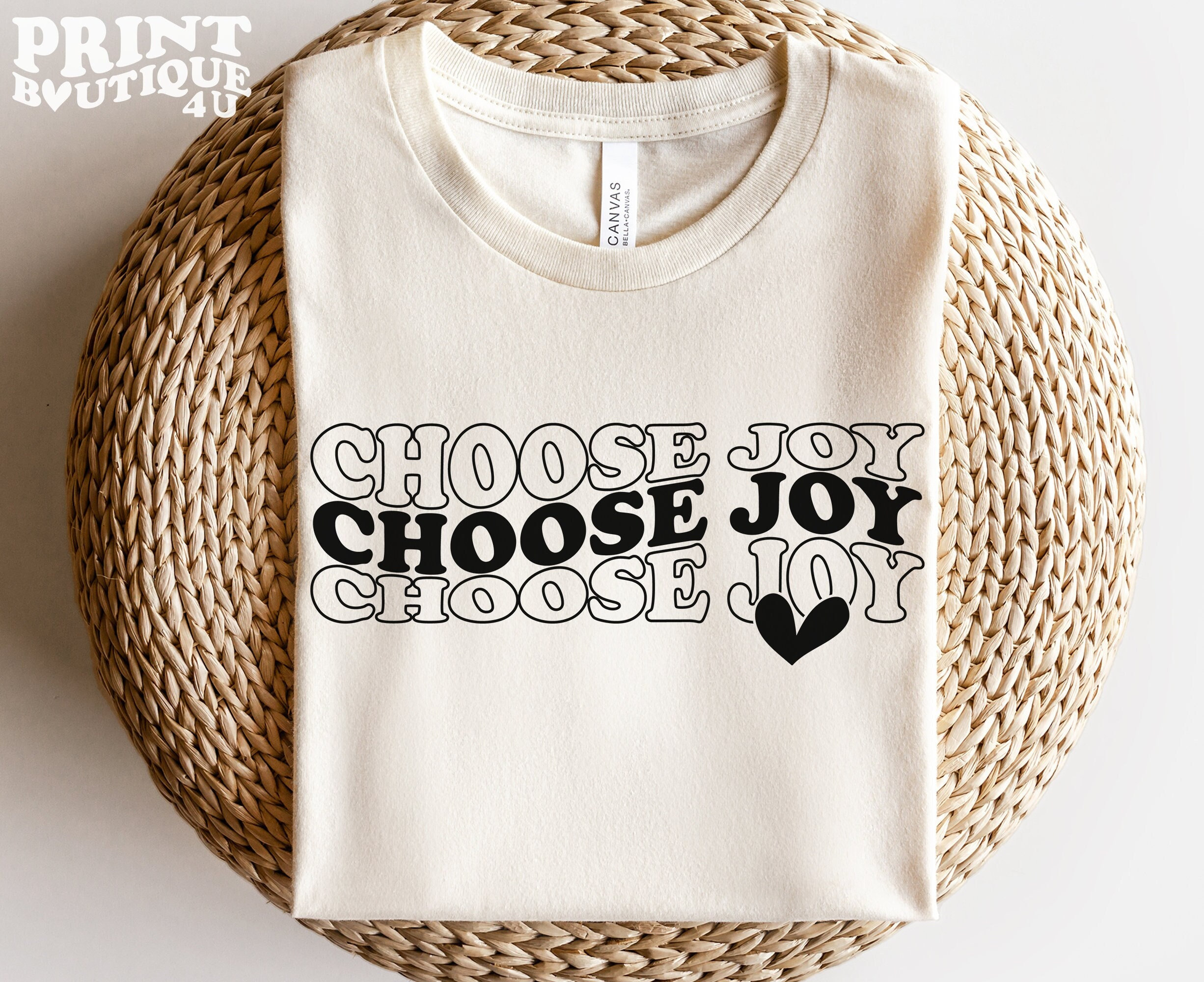 Choose Joy SVG File Instant Download Choose Joy Cut File for - Etsy