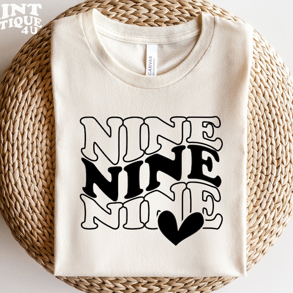 On Cloud Nine Svg File - Etsy