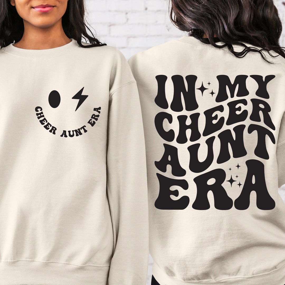In My Cheer Aunt Era SVG PNG PDF, Instant Download Files for Crafting ...