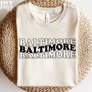 Baltimore SVG PNG PDF, Love Baltimore Svg, Baltimore Shirt Svg ...