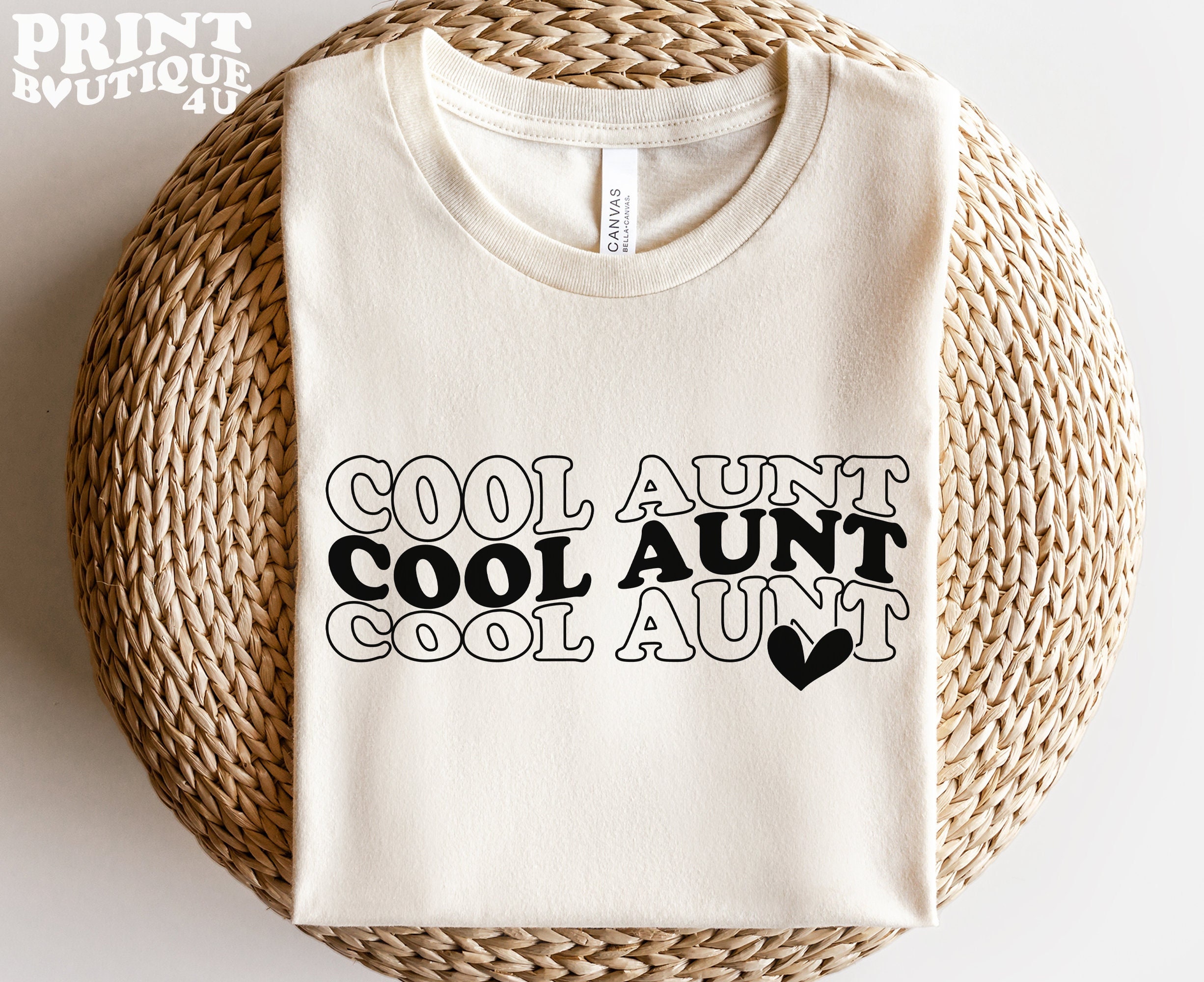 Cool Aunt SVG PNG PDF Aunt Cut File Aunt Svg Best Aunt - Etsy