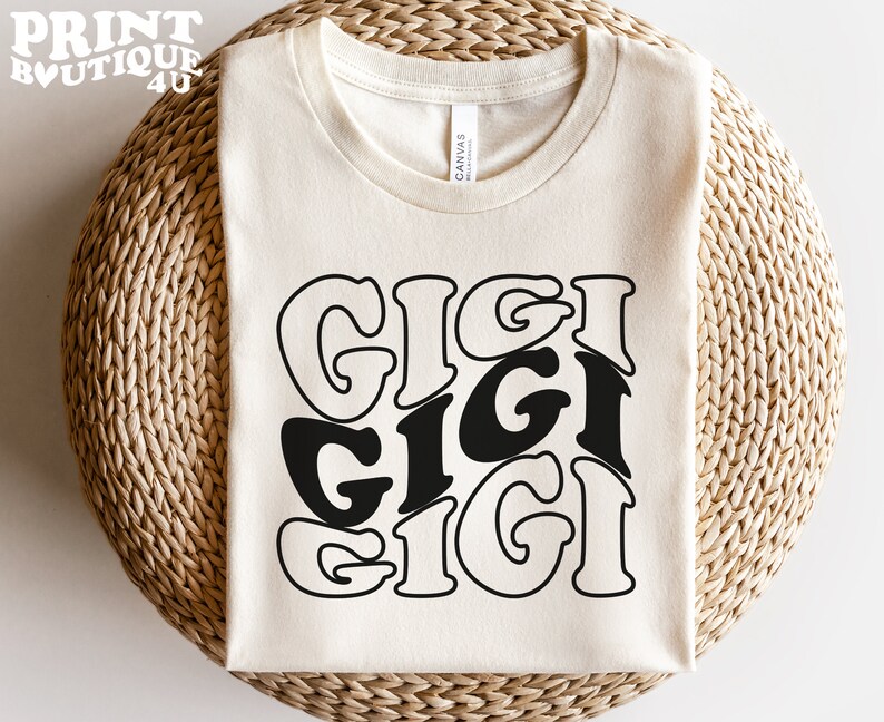 Gigi SVG File Instant Download Gigi Cut File for Cricut Gigi - Etsy
