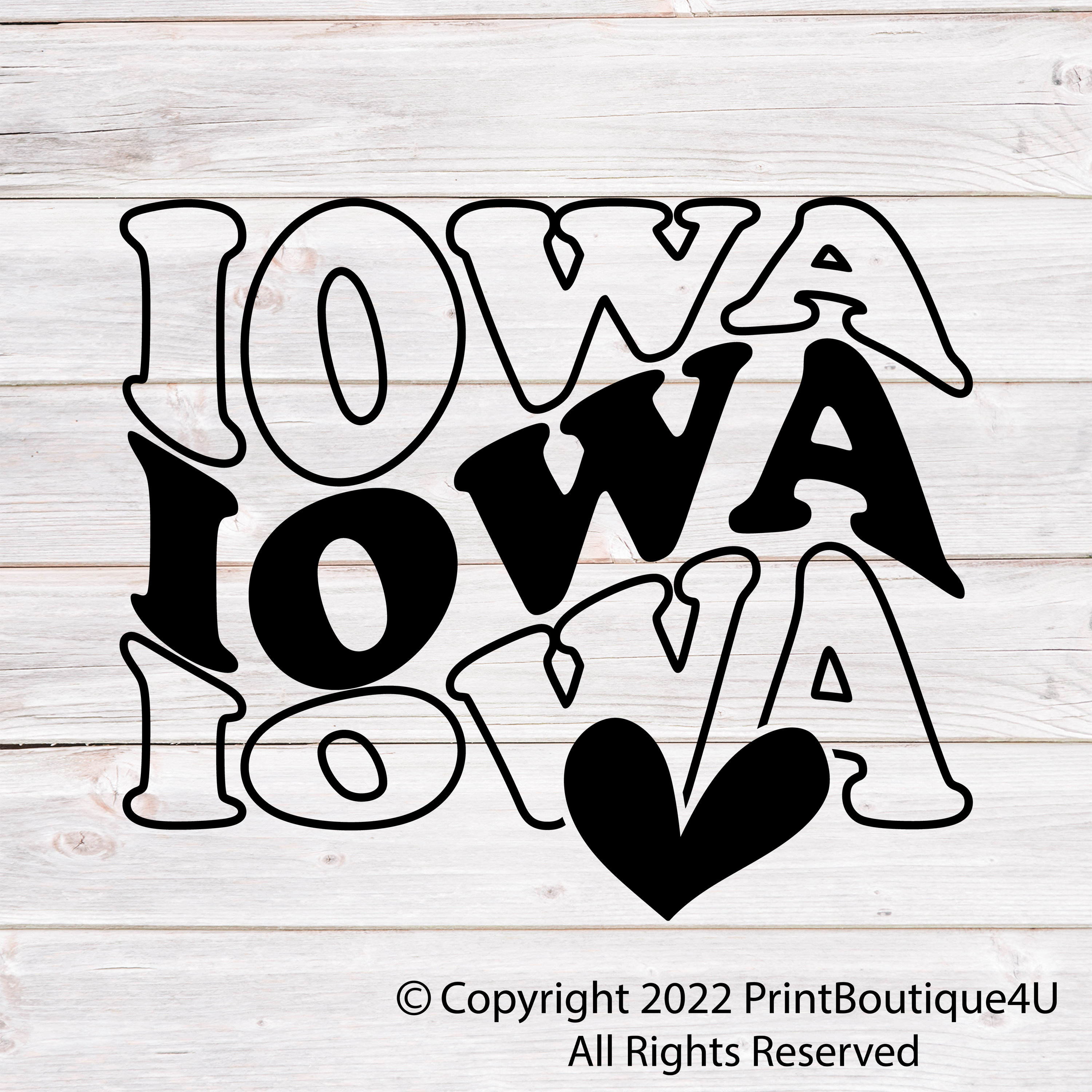 Iowa SVG PNG PDF Love Iowa Svg Iowa Shirt Svg Shirt Cricut - Etsy