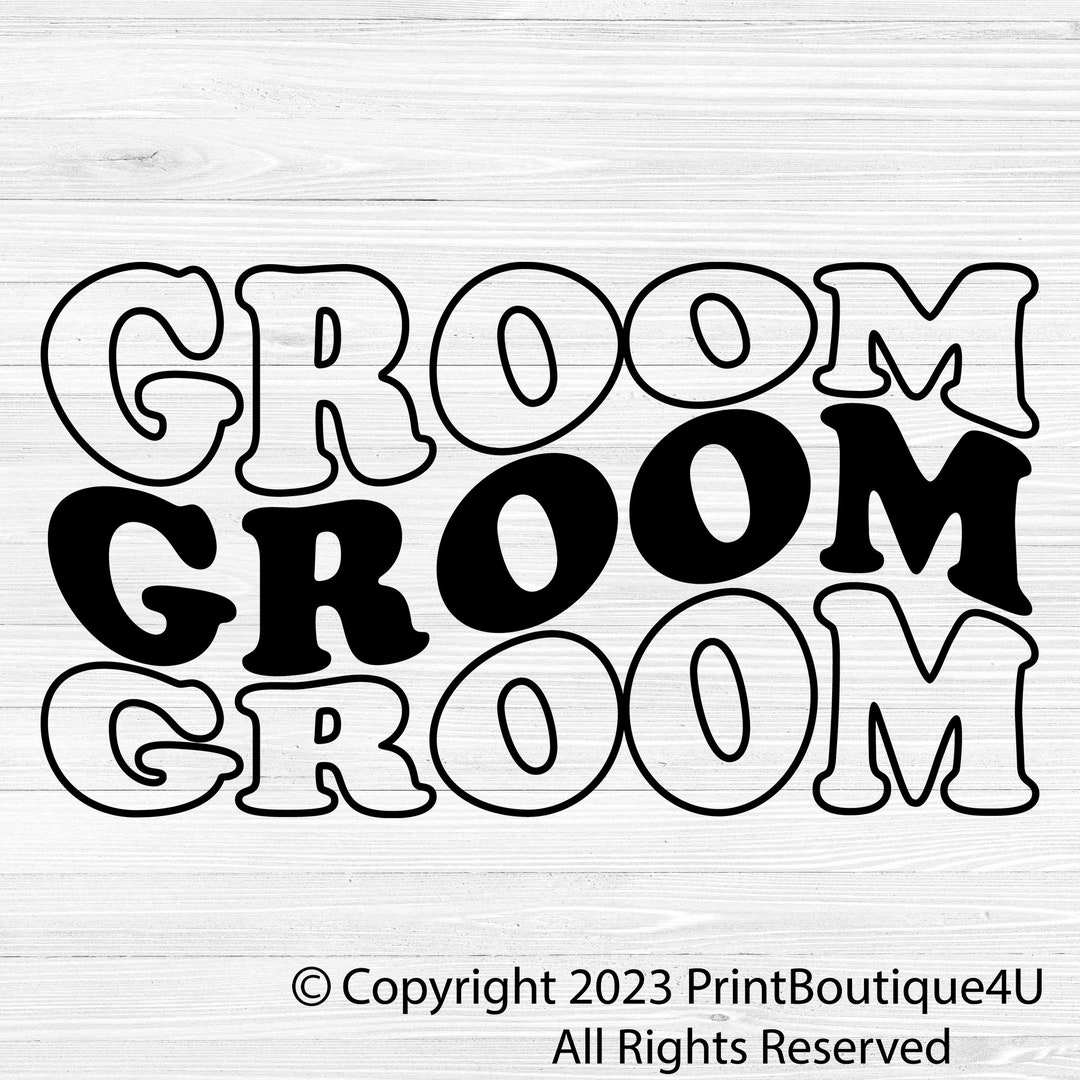 Groom SVG, Marriage Shirt Cricut File, Bride and Groom Svg, Husband Svg ...
