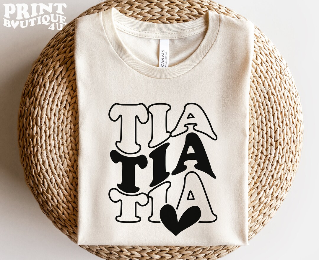 Tia SVG PNG PDF, Tía Svg, Descarga Digital, Tía Svg, Camisa Cricut ...