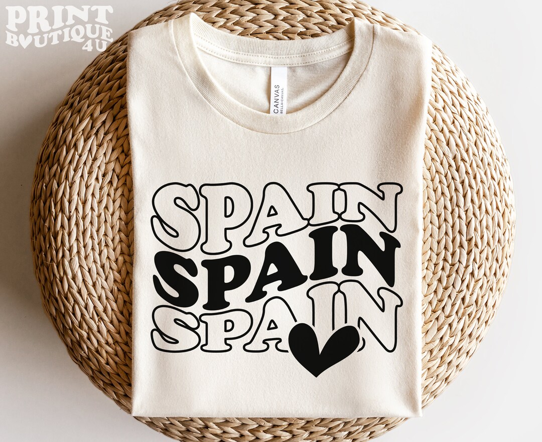 Spain SVG File Instant Download Spain Cut File Cricut Love Spain Svg ...