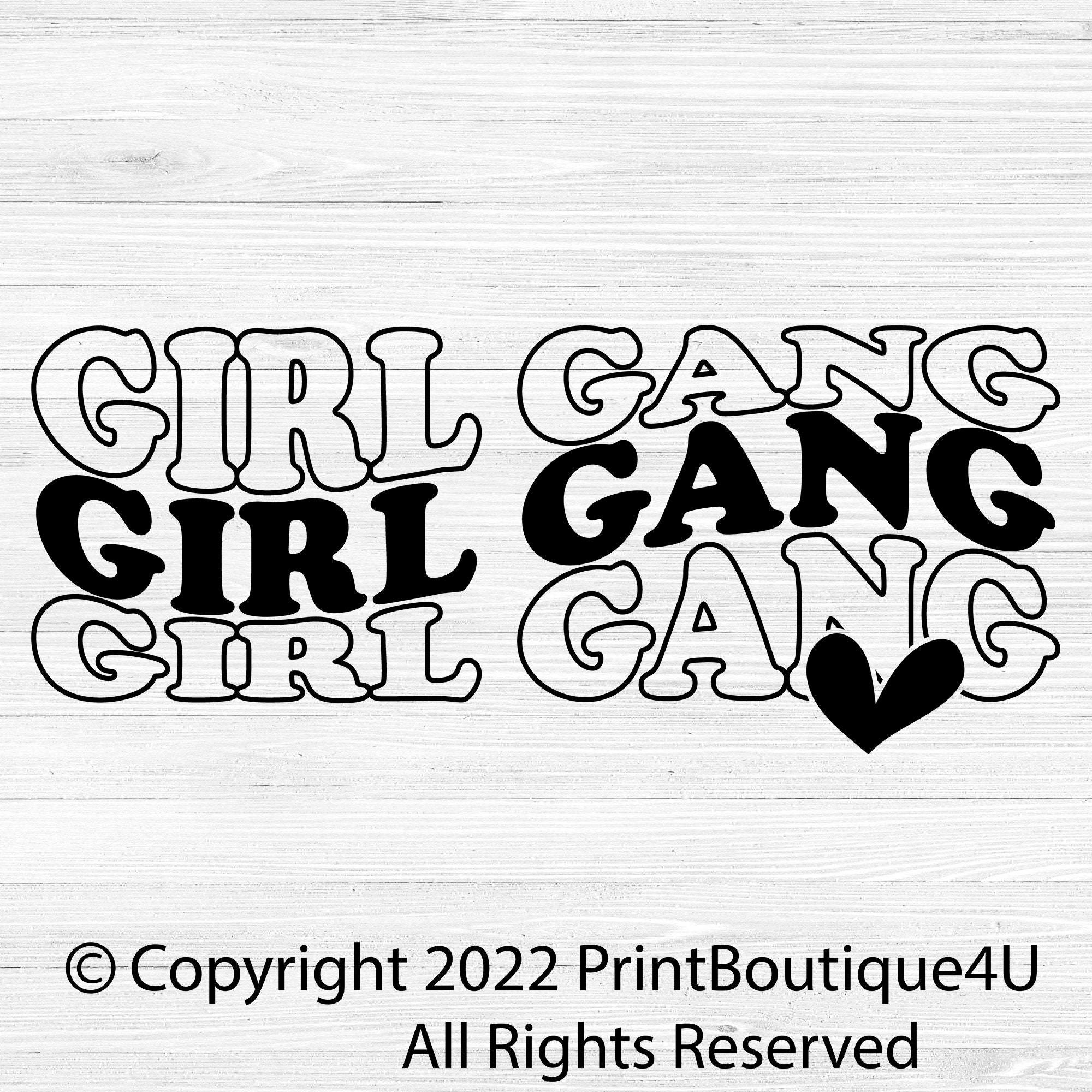 Girl Gang SVG File Instant Download Girl Boss Svg Mom Life - Etsy