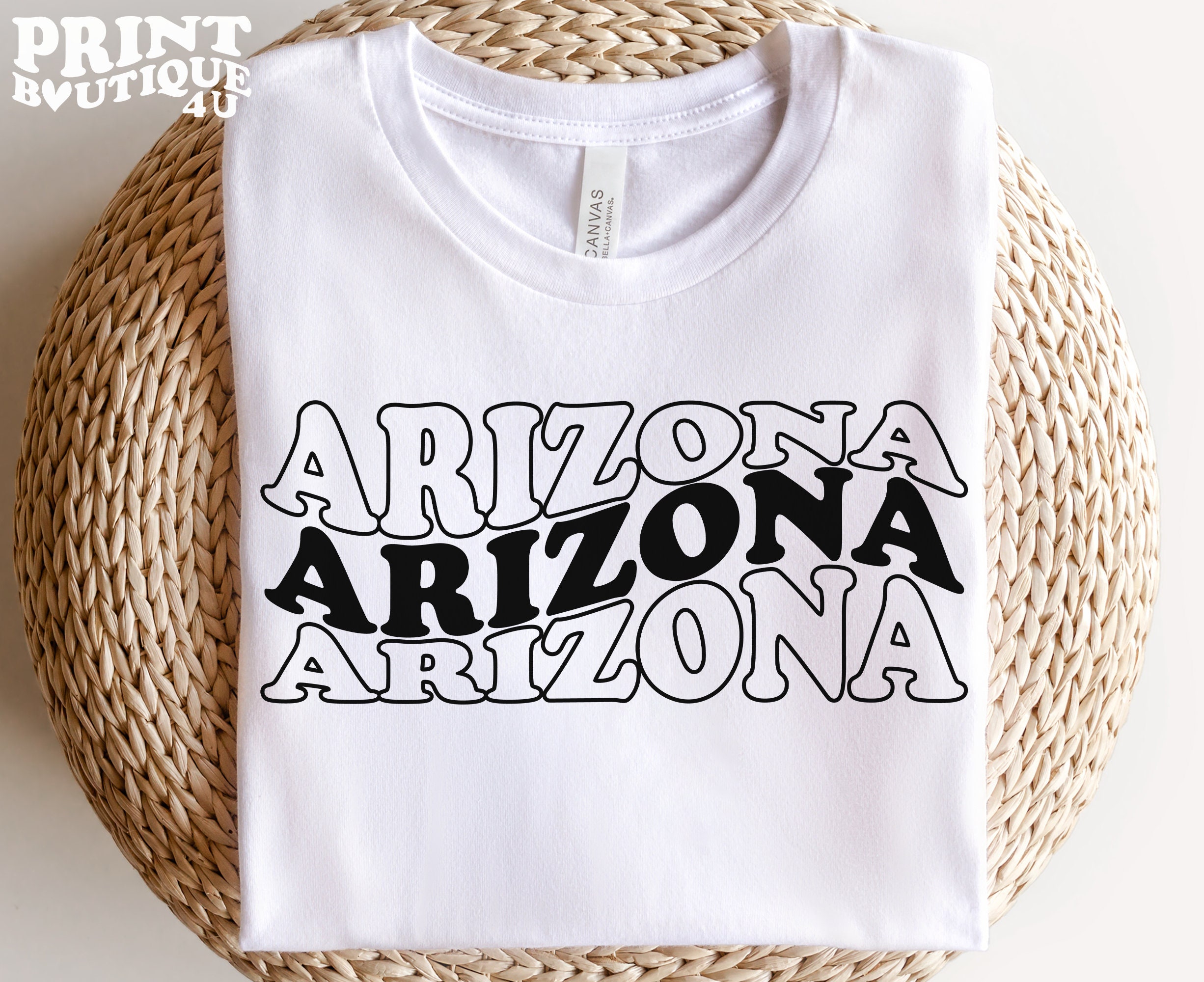 Arizona SVG PNG PDF Love Arizona Svg Arizona Shirt Svg - Etsy