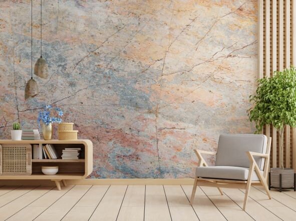 Pastel Color Marble Wallpaper Marble Wallpaper Peel and - Etsy