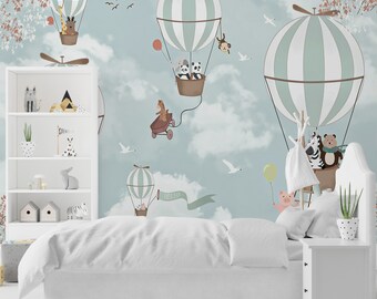 Coloring Wallpaper, Paintable Wall Mural, Drawable Kids Room Peel and ...