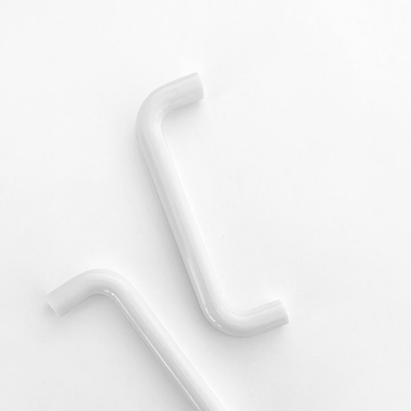 White Drawer Pulls - Etsy