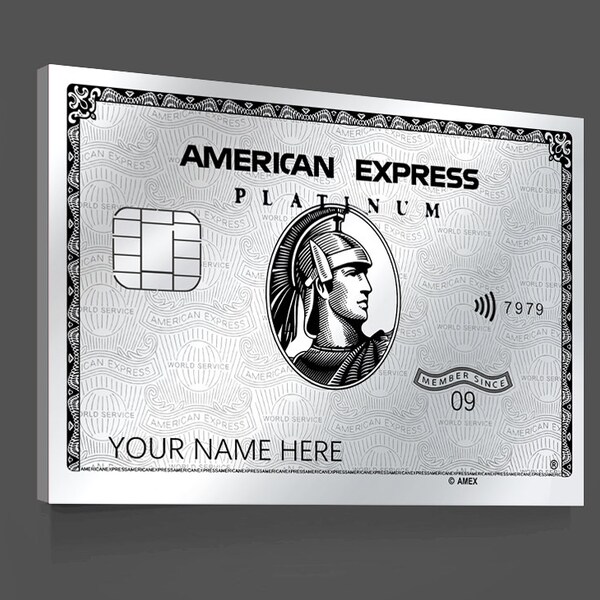 American Express Card Skin - Etsy