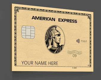 Amex Custom Canvas - Etsy