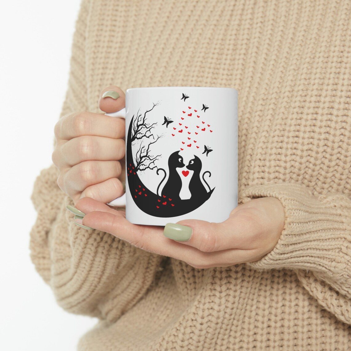 Sailor Moon Mug Luna Cat Anime Coffee Manga Mug Sailor Moon Merch Gift ...