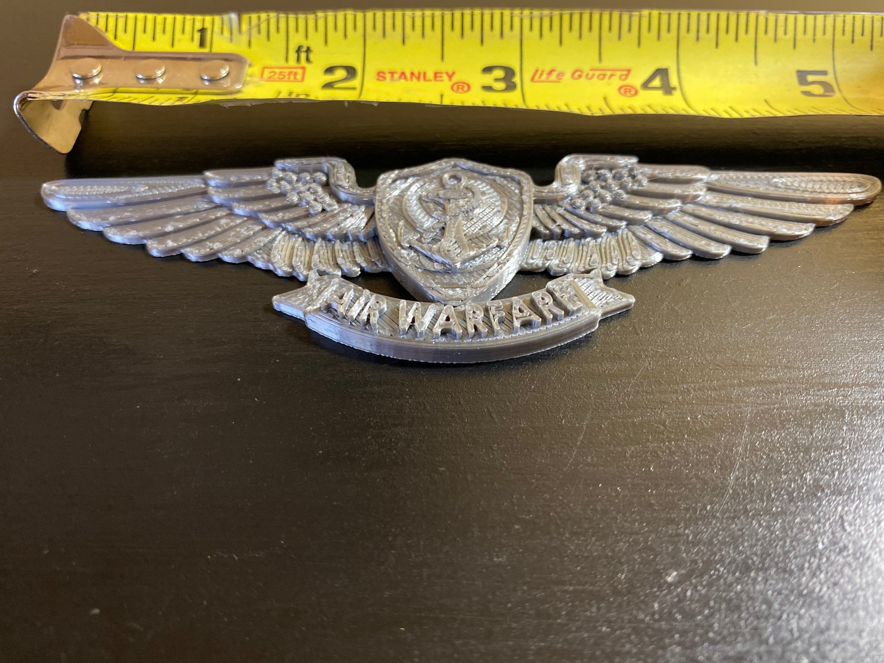 3D Printed US Navy Enlisted Aviation Warfare Specialist EAWS Wings 5 - Etsy
