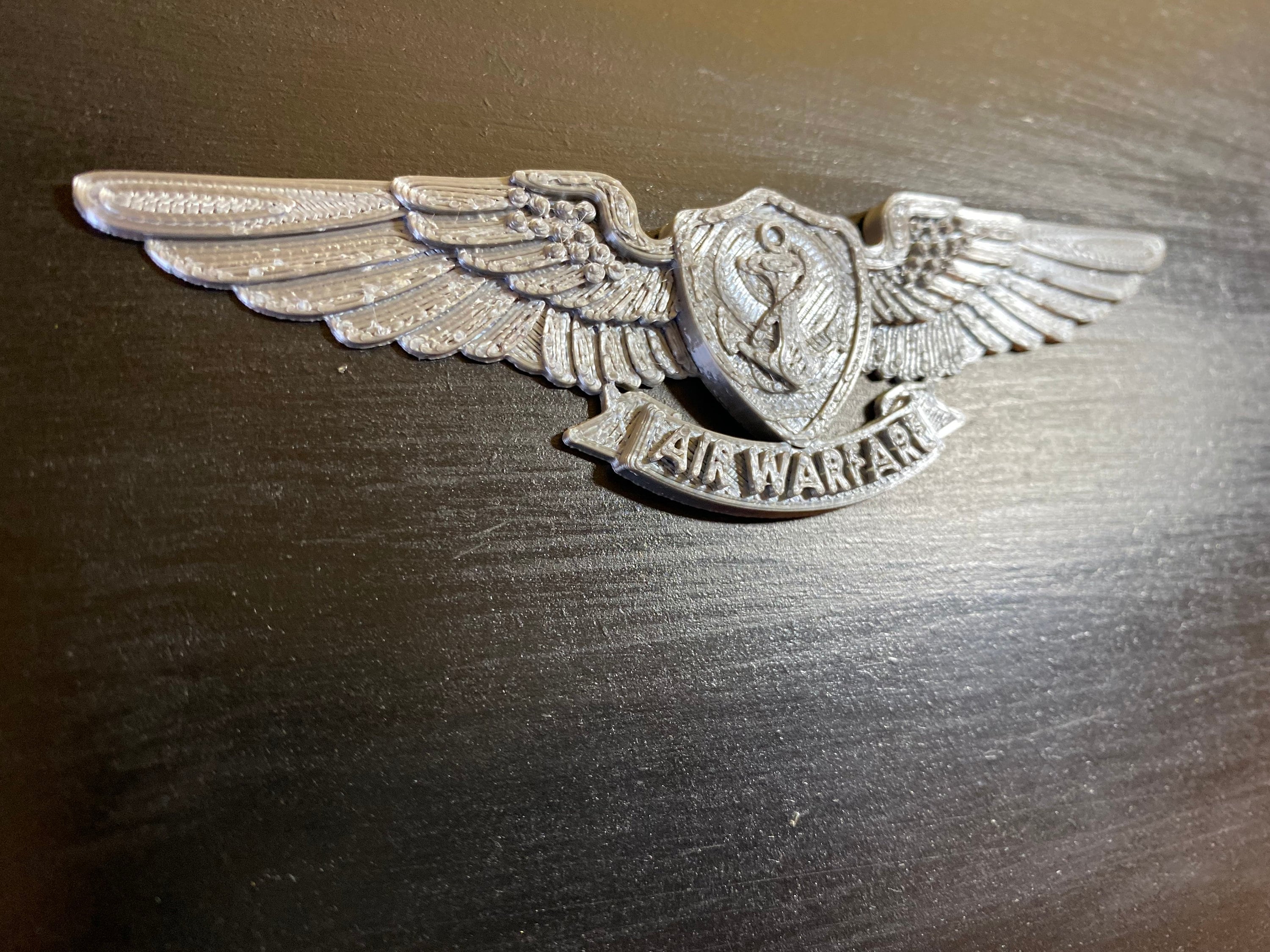 3D Printed US Navy Enlisted Aviation Warfare Specialist EAWS Wings 5 - Etsy