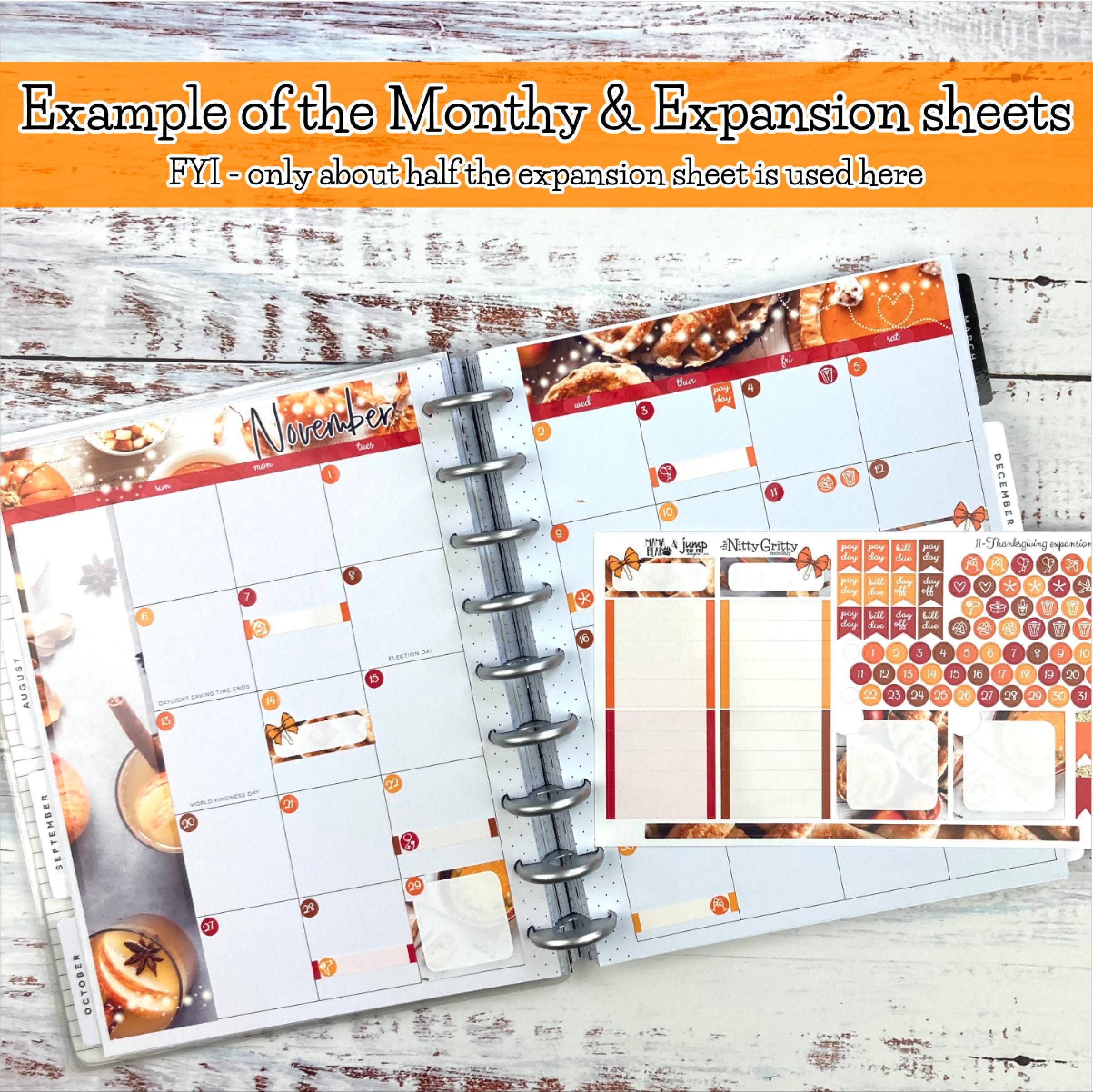 June Butterflies the Nitty Gritty Monthly Happy Planner - Etsy