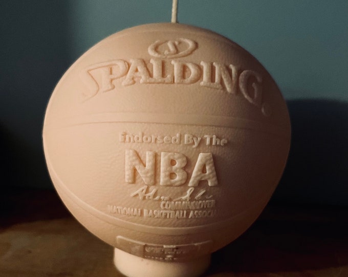 Basketball Decorative Candle NBA Ball Candle Candle for Ballers Sports ...