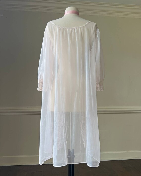 Victorian inspired sheer chiffon robes featuring over… - Gem