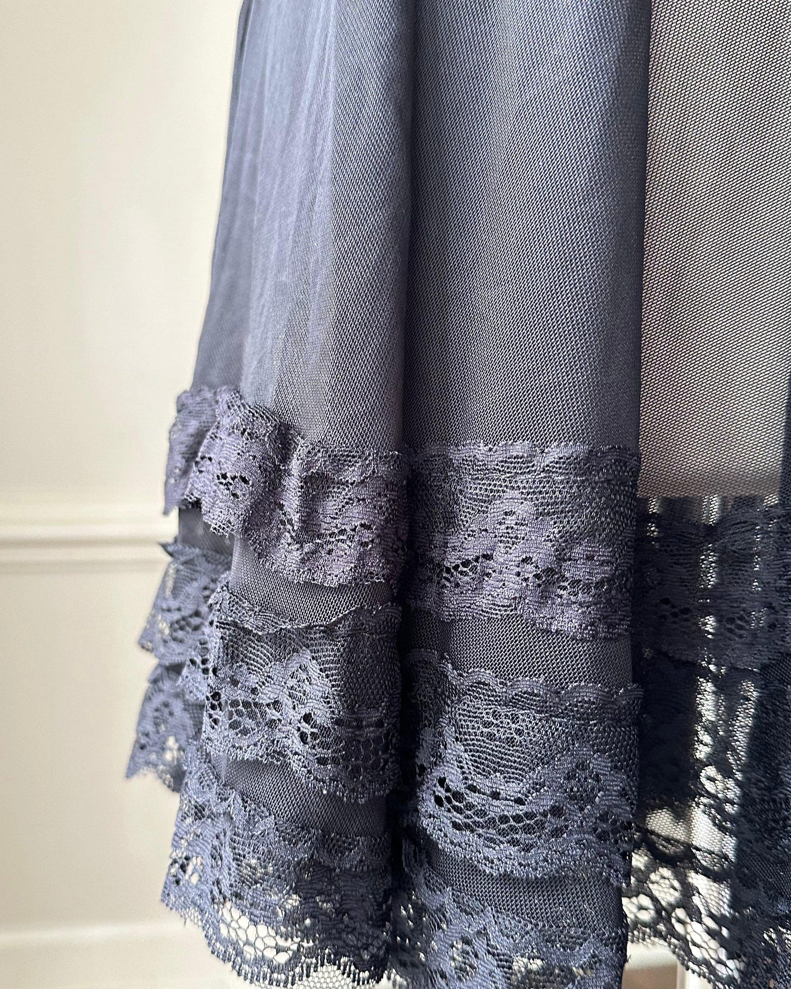 Complete Sheer Slip Dress Featuring Ruffled Lace Detailed Bustier - Etsy