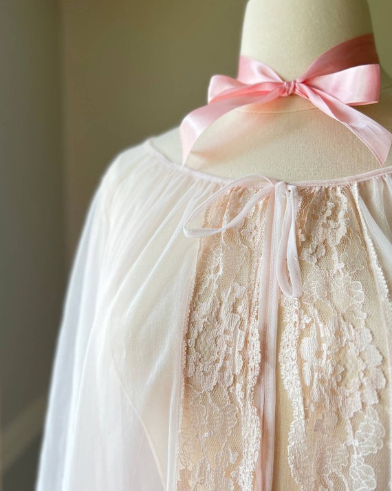 Victorian inspired sheer chiffon robes featuring over… - Gem