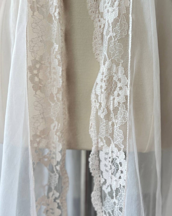 Victorian inspired sheer chiffon robes featuring over… - Gem