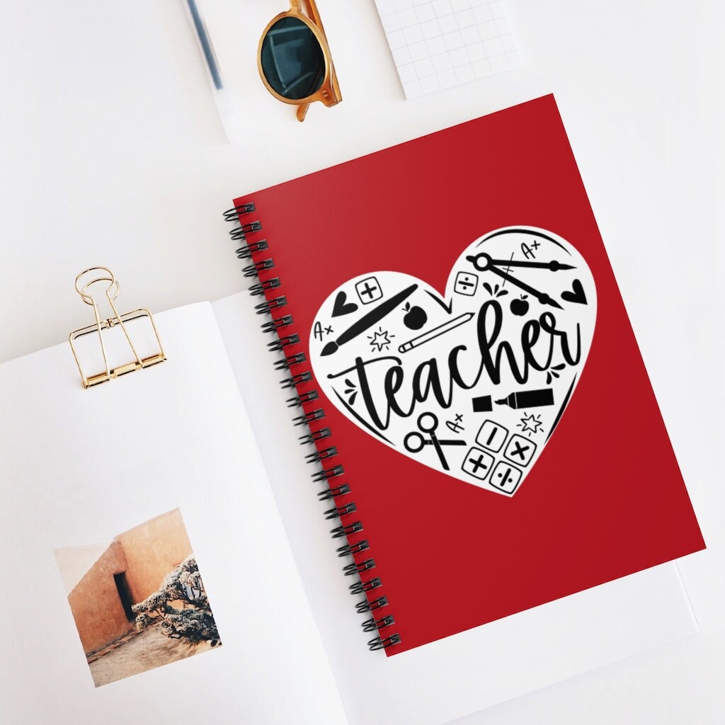 Teacher Notebook Teacher Journal Teacher Appreciation Gift - Etsy