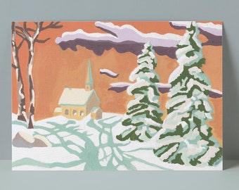 Christmas Paint by Number - Etsy