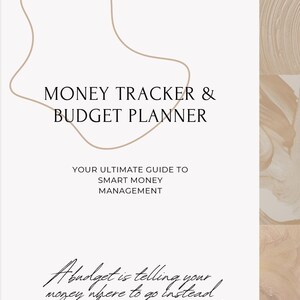 Money Tracker & Budget Planner | Financial Planner With Printable ...