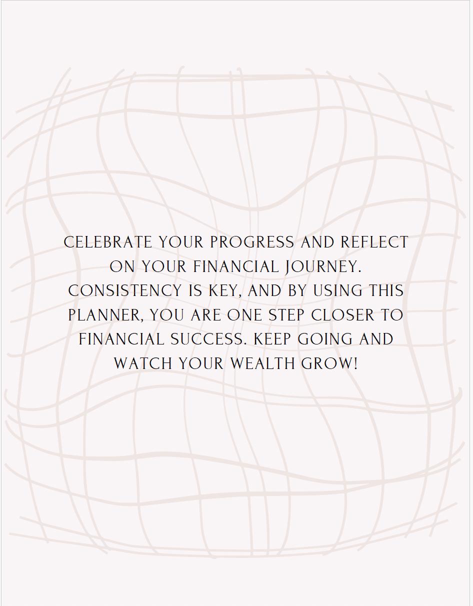 Money Tracker & Budget Planner | Financial Planner With Printable ...