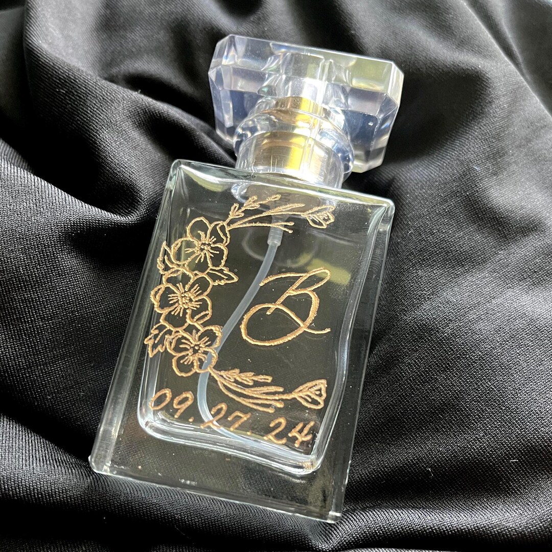 Custom Engraved Mini 30 Ml Perfume Bottle : Travel Sized, Wedding ...