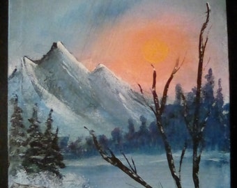 Colorado Sunset Mural Ski Chair - Etsy Canada