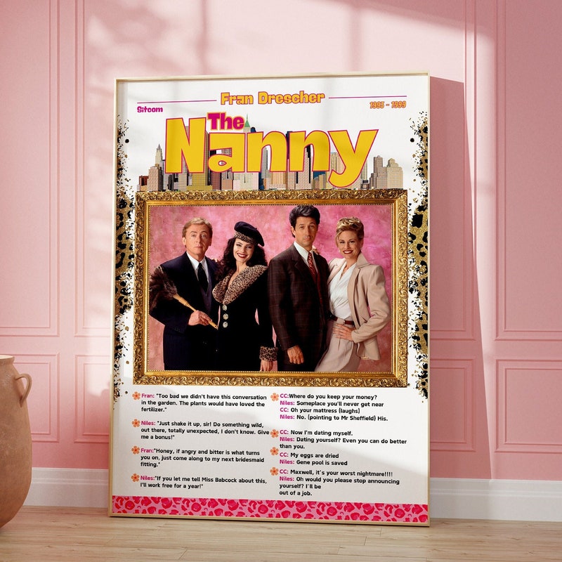 90s Sitcom Poster - Etsy