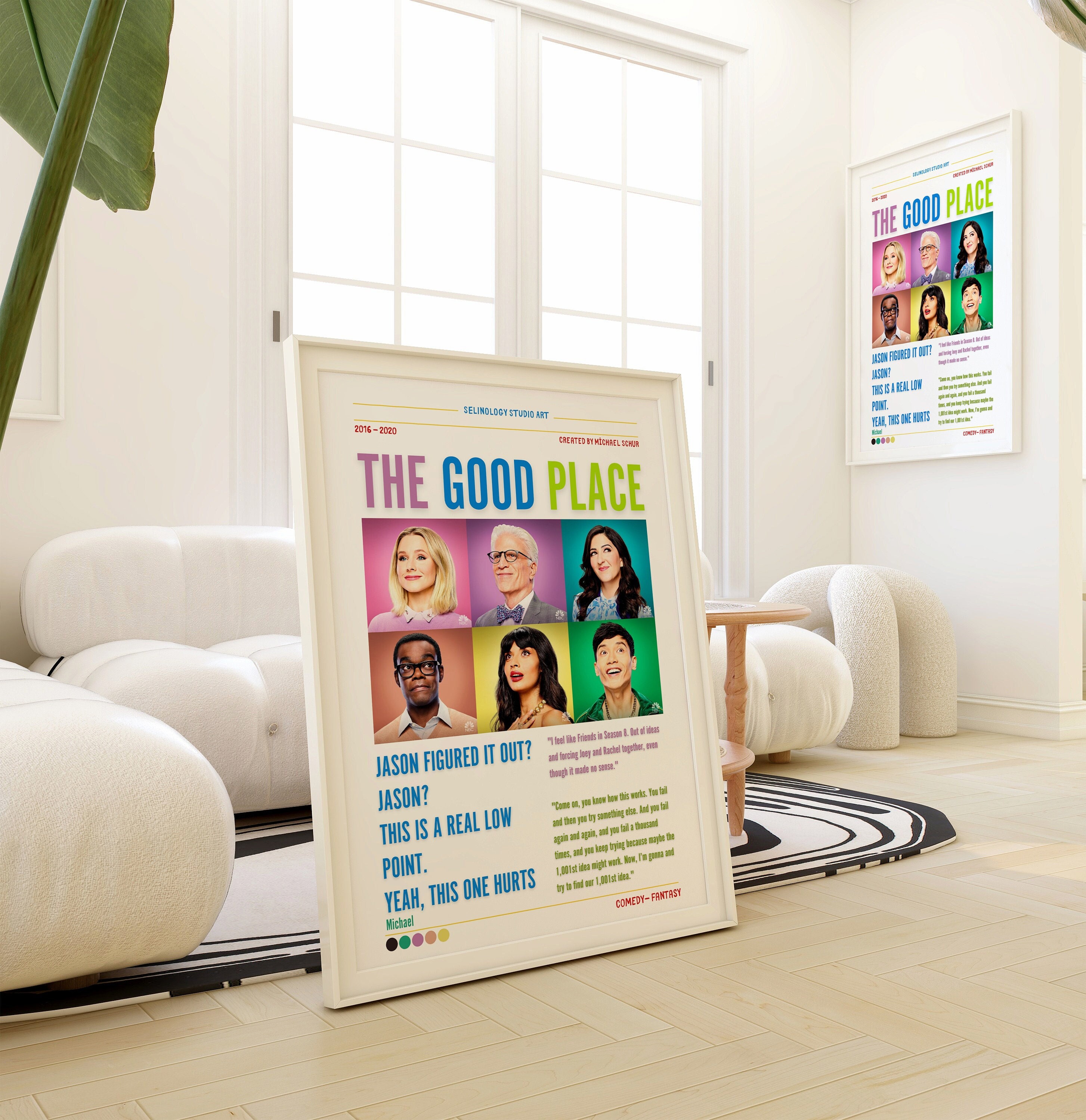 The Good Place TV Poster / TV Show Poster / Digital Print / Home Decor ...